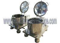 China Vertical Basket Centrifuge , SS CBD Oil Ethanol Extraction Machine for sale