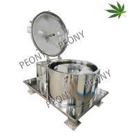 China High Speed Botanical Extraction Basket Centrifuge Machine With Cooling Jacket for sale