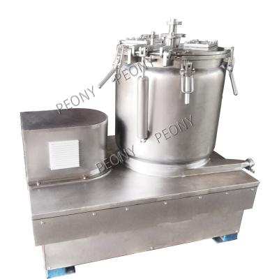 China Industrial Use Oil Extraction Basket Type Centrifuge For Dewatering for sale