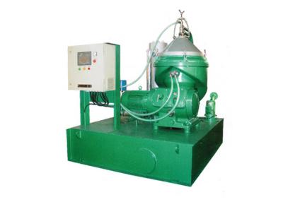 China Self Discharge Fuel Oil Separator Centrifuge Machine Automatic Control Belt Drive for sale