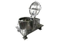 China Plate Bottom Discharge Pharmaceutical Centrifuge / Filtering Equipment For Solid Grains for sale