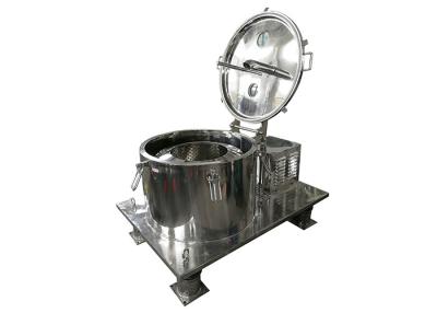China Plate Bottom Discharge Pharmaceutical Centrifuge / Filtering Equipment For Solid Grains for sale