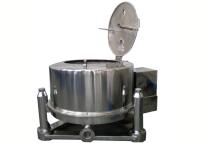 China Manual Top Discharge Solid Bowl Basket Centrifuge for Algae Concentration for sale