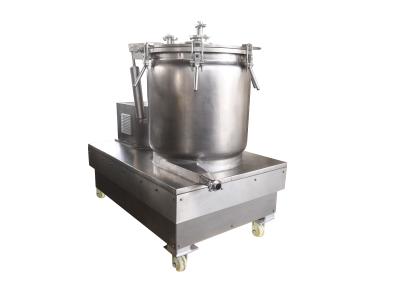 China Hermetic Closure CBD Oil Top Discharge Centrifuge Sanitary  Steel Structure for sale