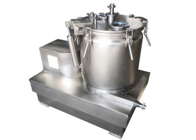 China Manual Discharge Basket Type Centrifuge Solid Liquid Separation Equipment for sale