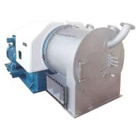 China Horizontal Two Stage Pusher Centrifuge Decanter Separator Machine For Seasalt Dewater for sale