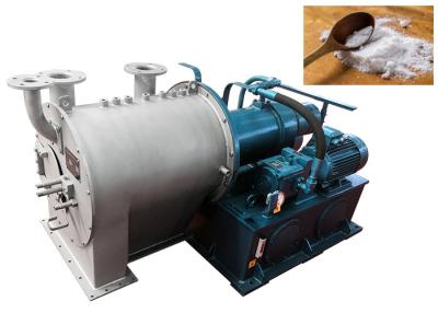 China Continuous 500mm Diameter Basket 316L Pusher Type  Salt Centrifuge for sale