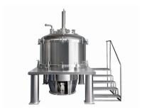 China 1200KG Shaking Bag Scraper Bottom Discharge Centrifuge Cylinder Driving for sale