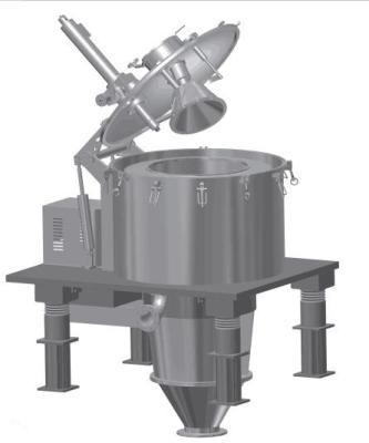 China PPBL Plate Bag Lifting Top Discharge Centrifuge For Filtering Poisonous for sale
