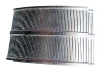 China High structural strength Johnson wedge wire screen pipe filtering slot inner for filter water for sale