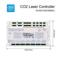China RDC6685U Double Heads Asynchronously Laser Controller For CO2 Engraving Cutting Machine for sale
