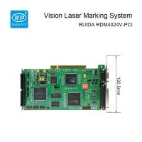 China CO2 Fiber And UV Laser Marking Controller Marking Control Card RUIDA RDM4024V-PCI for sale