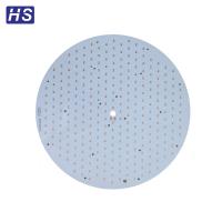 China Aluminium Based Round LED PCB 3W 120V with 110 lm/W Efficacy for Cell Lighting and Ceiling Fan Applications for sale
