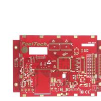 China Custom HDI PCB Assembly for Automotive Electronics - 1.6mm Thickness, 0.1mm Line Width, Red Solder Mask for sale