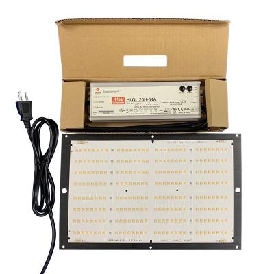 China 120W Quantum Board LED Grow Light with Samsung LM301B Chips 33,600lm Full Spectrum for Indoor Plants for sale