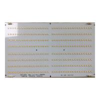 China 2 Layer Aluminum LED PCB Board with 1oz Copper Thickness for LED Driver Applications - 0.4-8mm Board Range for sale