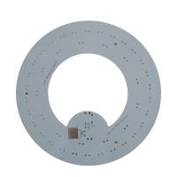 China SMD 5730 5630 LED PCB Round Aluminum Circuit Board for Ball Bulb Down Light - 0.6mm to 3.0mm Thickness Options for sale