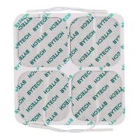 China 5X5cm Square Muscle Stimulator Pads Pre Wire Type Tens Replacement Pads for sale
