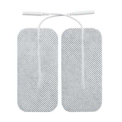 China Self Adhesive Reusable Electrode Pads With Adhesive Gel For Physiotherapy for sale