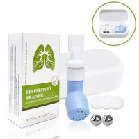 China Custom Color Breathing Exercise Device For Lungs , Respiratory Muscle Trainer Portable for sale