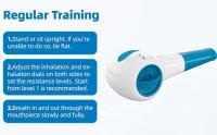 China App Connectivity Breathing Muscle Trainer Lung Exerciser Factory Direct OEM Logo for sale