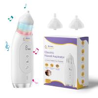 China Infant Snot Sucker Electric Nasal Aspirator Nose Cleaner Baby Products OEM Logo for sale