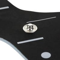 China 11.5x5.5cm Self Adhesive Snap Electrode Pads Butterfly Shape For TENS Machine for sale