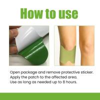 China Healthcare Wormwood Pain Relief Patch For Lumbar / Cervical Spine / Knee And Leg Joints for sale