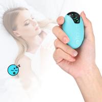 China USB Rechargeable Mini Handheld Sleep Aid Device Instrument Blue Color Class I for sale