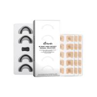 China Magnetic Nose Patch Anti-snoring External Magnetic Nasal Dilator Iron Sheet Breathing Aid Medical Consumable for Nasal Comfort for sale