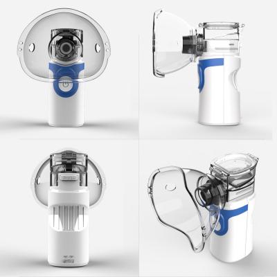 China Factory Direct Sales Portable Nebulizer with Rechargeable Battery Low Noise Inhaler Mesh Nebulizers for Adults and Kids for sale