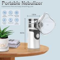 China Kids Child Ultrasonic Mini Mesh Nebulizer Asthma Cough Fever Medical Nebulizer With Automatic Cleaning Function for sale