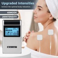 China Therapy TENS Unit Massager Russia Current EMS Muscle Stimulation and Pain Relief Solution for sale