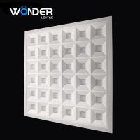 China IP44 Factory Price 595x595 Back Lit Module Ceiling Flat Dimmable smd 120LM/W 72w 96W 600x600mm Recessed LED Panel Light for sale