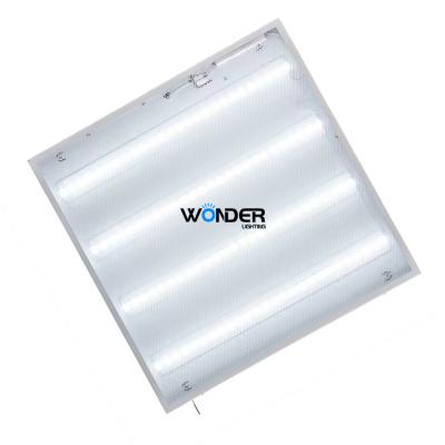 China Russia High Luminous 36w 40w 595x595 Ultra Thin Ac170-240v BackLit Iron Ceiling Cri80 Smd 100LM/W 6500K Office 4x4ft Recessed LED Panel Light for sale