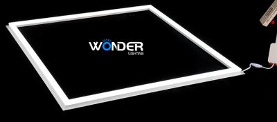 China Wholesale Office Frameless Ceiling Flat IP44 Dimmable Ultra Slim 600x600 Ac110-240v BackLit 36w 48w 60w Ra80 Smd2835 100LM/W 4x4ft Recessed LED Panel Light for sale