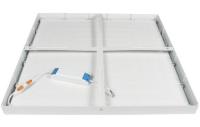 China 2 Years Warranty 300x1200mm 2x4ft Ceiling Flat IP44 Surface Mounted Ultra Slim Aluminum 600x600 Dimmable BackLit 48w 60w 72w 96w Ra80 Smd2835 100LM/W 4x4ft LED Panel Light for sale