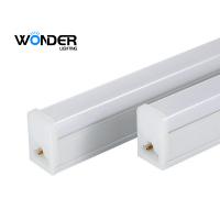 China Indoor 2ft 3ft 4ft High Brightness 100LM/W 6500K AC170-240v No Flicker Integrated T5 G13 Linkable PC Square 10w 15w 20w T8 Led Tube for sale