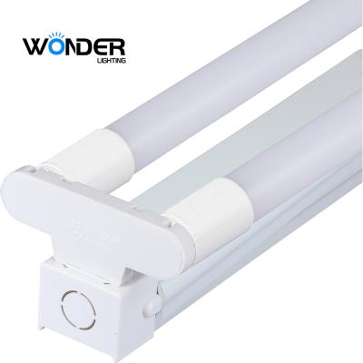 China CB CE RoHS Factory Best Price 100LM/W Super Bright 2ft 4ft 9w 18w Glass T5 1200mm 2400mm G13 7500K IC Driver Cri80 Plastic Pc T8 Led Tube for sale