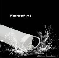 China OEM Skd Outdoor Waterproof Batten Tube 4ft 36w 54w 2700k 6500k Ac85-265v Integrated Ultra Bright PVC 1200mm 600mm Cri80 IP65 Linear T8 Led Tube for sale