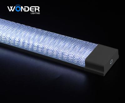 China Dustproof Waterproof IP44 2ft 4ft 40w 54w 72w Led Linear T8 Tube 10000K 100LM/W 1200mm Smd2835 Cri80 Crystal Iron Batten Ceiling Led Tube for sale