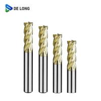 China 68 Degree CNC Tungsten Steel Milling Cutter With 4 Unequal Edges And Uneven Spiral for sale
