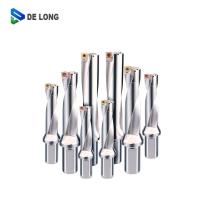 China 2 Times Double Helix Internal Cold Fast Hole Drilling CNC Cutters for sale