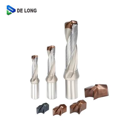China Tungsten Steel Crown Drill Blade Bit Wear Resistant For Deep Hole Drilling for sale