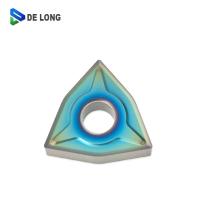 China WNMG080404 EM CNC Turning Inserts Corrosion Resistant For Steel Parts for sale