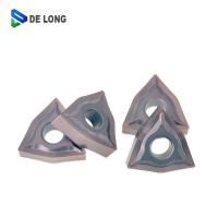 China WNMG080404 EF Negative Rake Tool Tungsten Carbide Inserts PVD / CVD Coating for sale