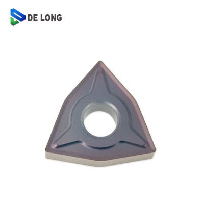 China WNMG080404 EM Negative Rake Cemented Carbide Turning Inserts for sale
