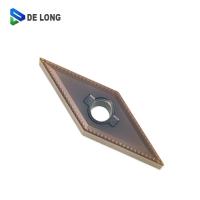 China VNMG160402N-DM Turning Carbide Insert PVD Coating For Stainless Steel Parts for sale