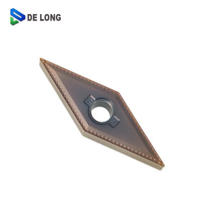 China VNMG160402N-DM Turning Carbide Insert PVD Coating For Stainless Steel Parts for sale