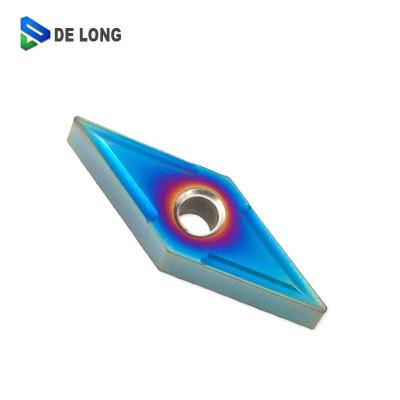 China VNMG160404 SL High Hardness Carbide CNC Turning Inserts Nano Blue color for sale